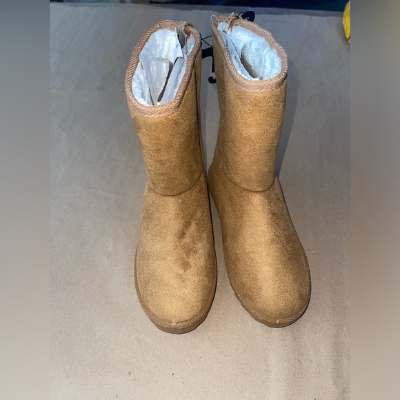 just be | Shoes | Just Be Me Ladies Cognac Faux Fur Lined Boots | Poshmark